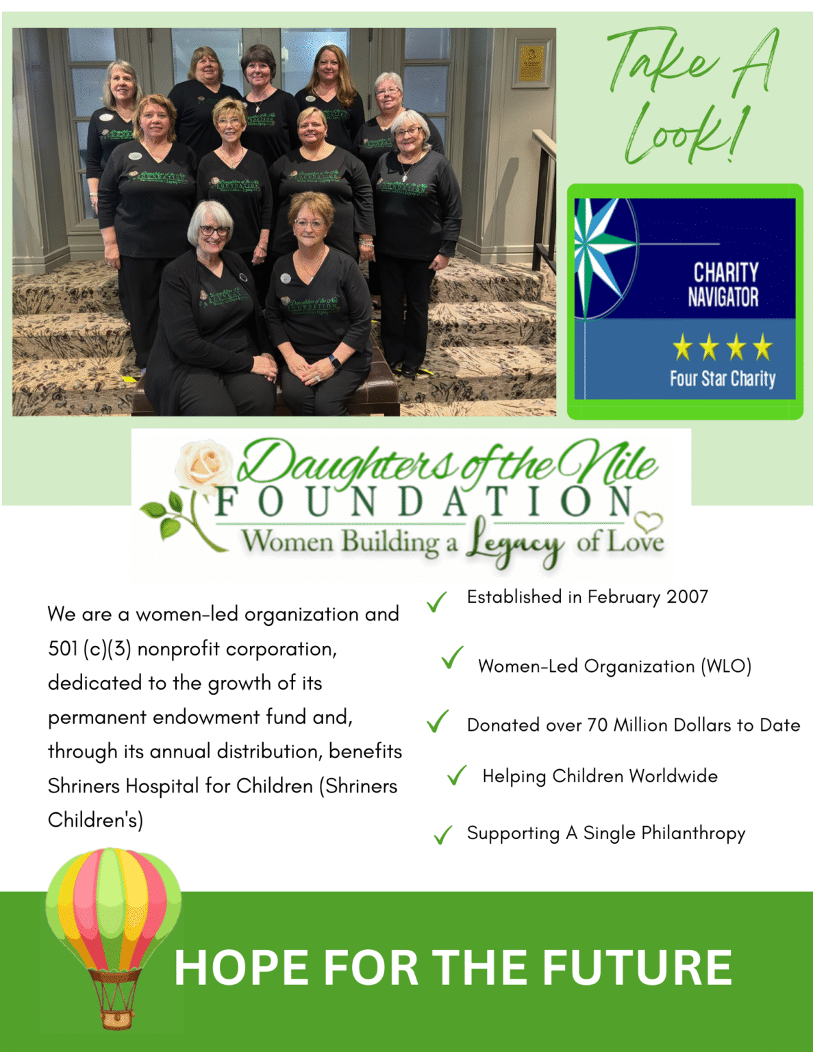 Media Kit | Daughters of the Nile Foundation