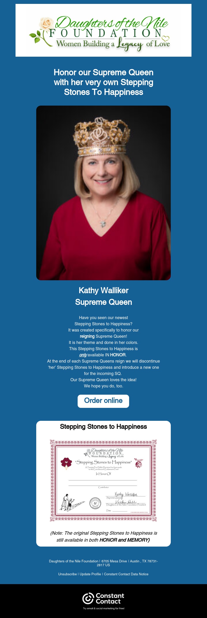 New Stepping stones to Happiness 20250909 110454 AM | Daughters of the Nile Foundation